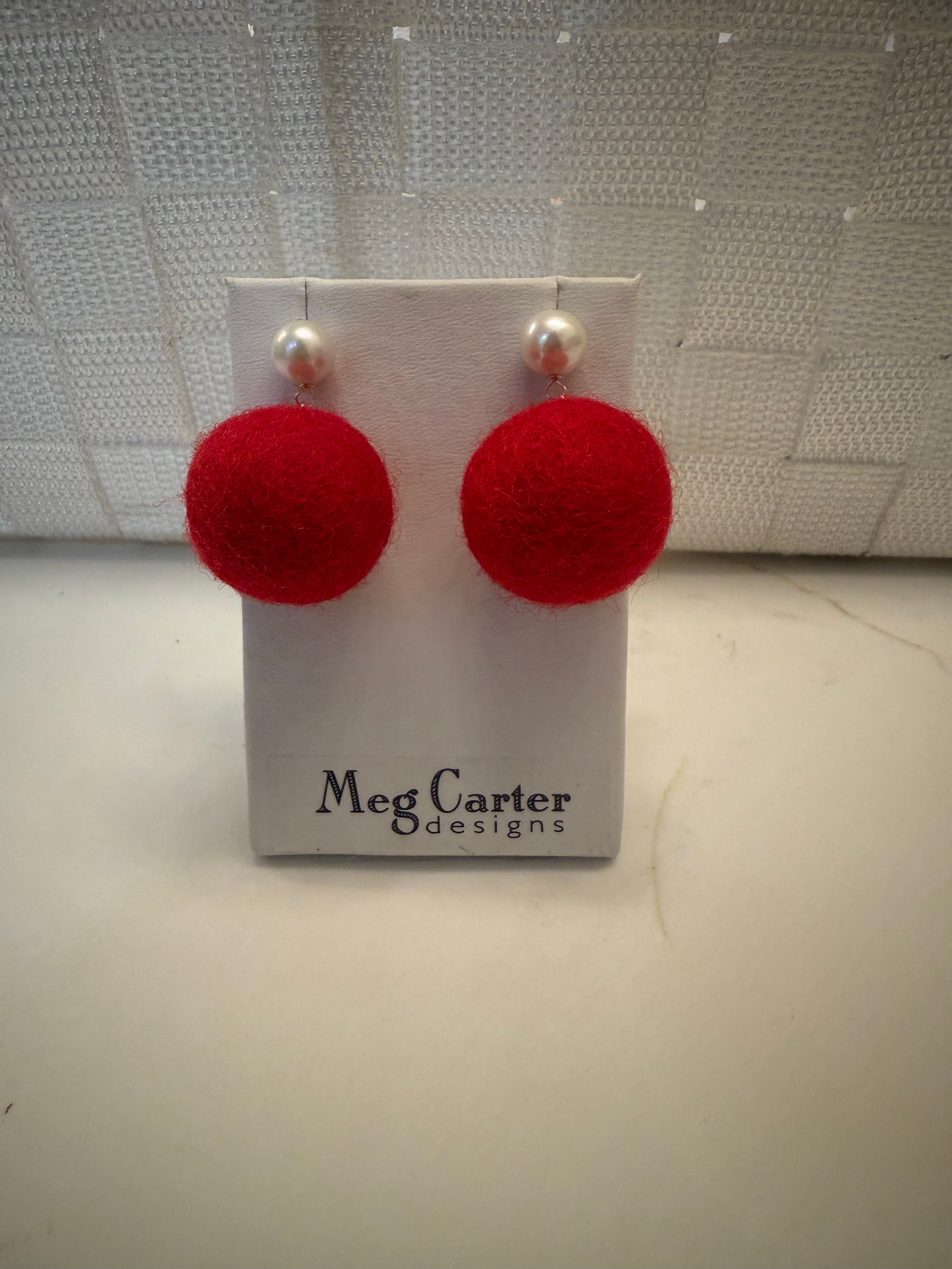 Meg Carter Belle Felt Ball Drops