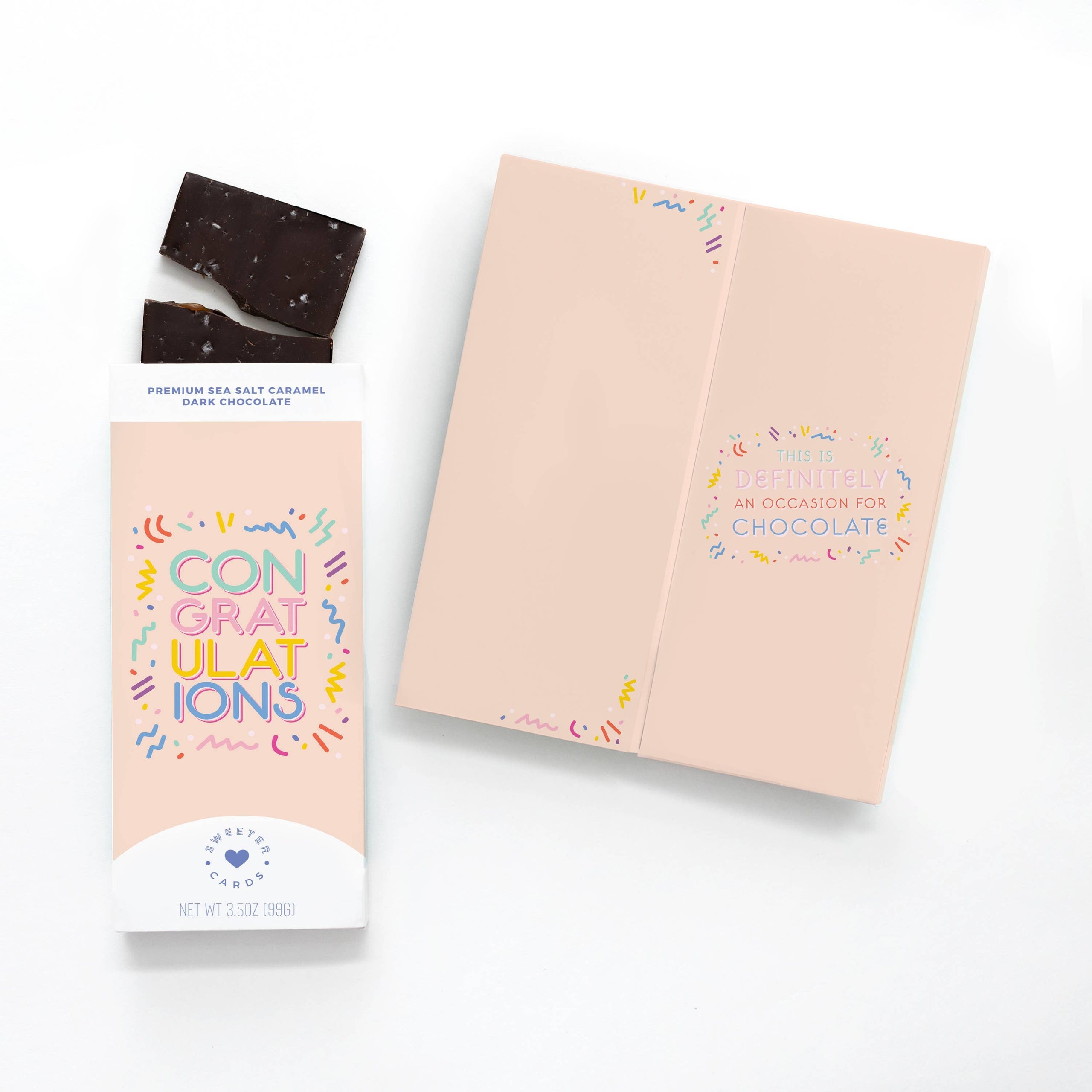 Congratulations Chocolate Bar + Greeting Card